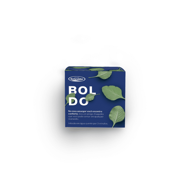 Chá Sachê - Boldo 10g | Schneider Erva-Mate