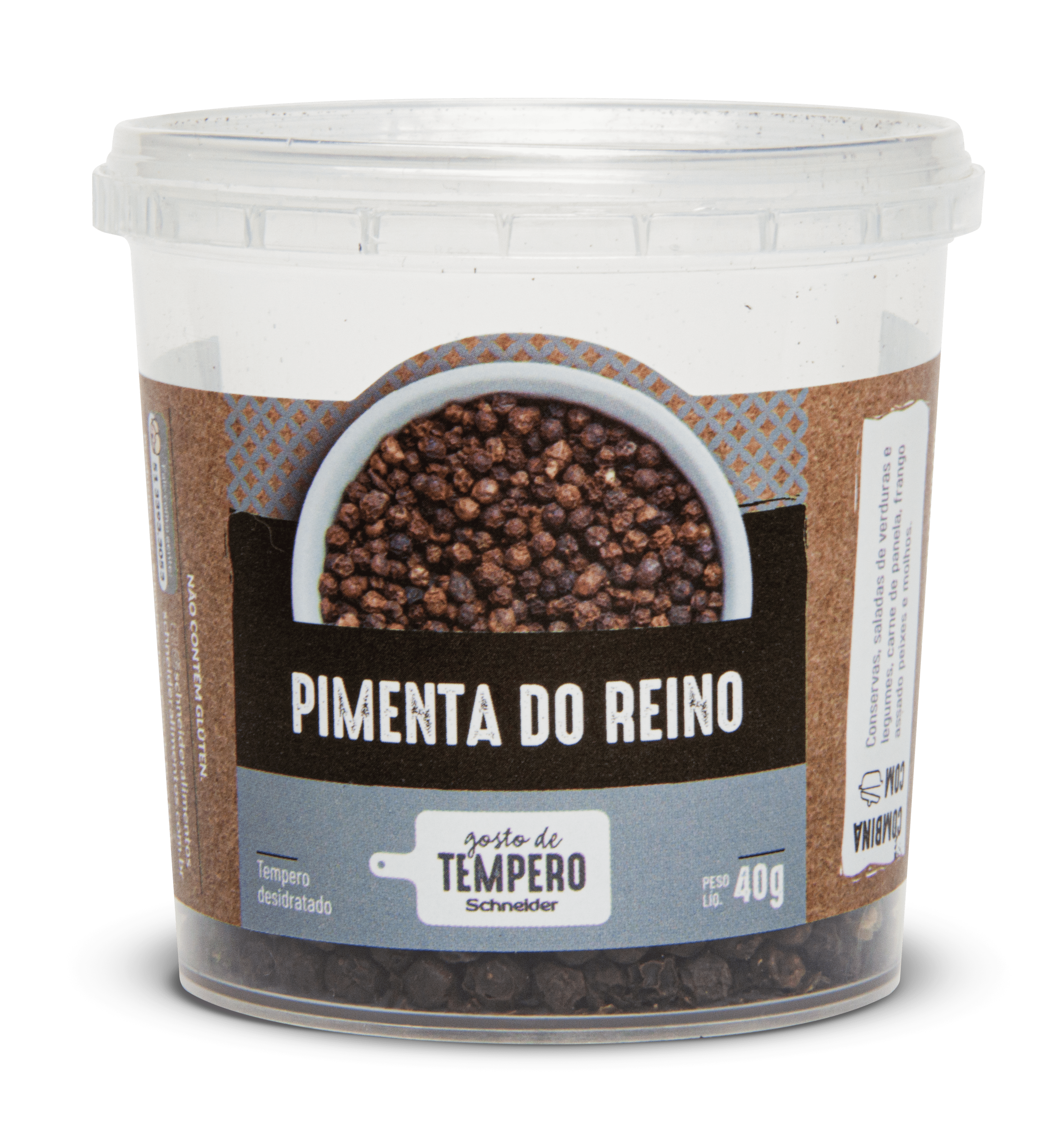 Tempero Pimenta do Reino | Schneider Erva-Mate