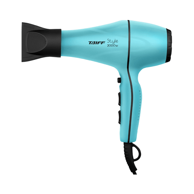 Secador Style Azul Tiffany 2000w 220v Taiff - Beleza e Eficiência ...
