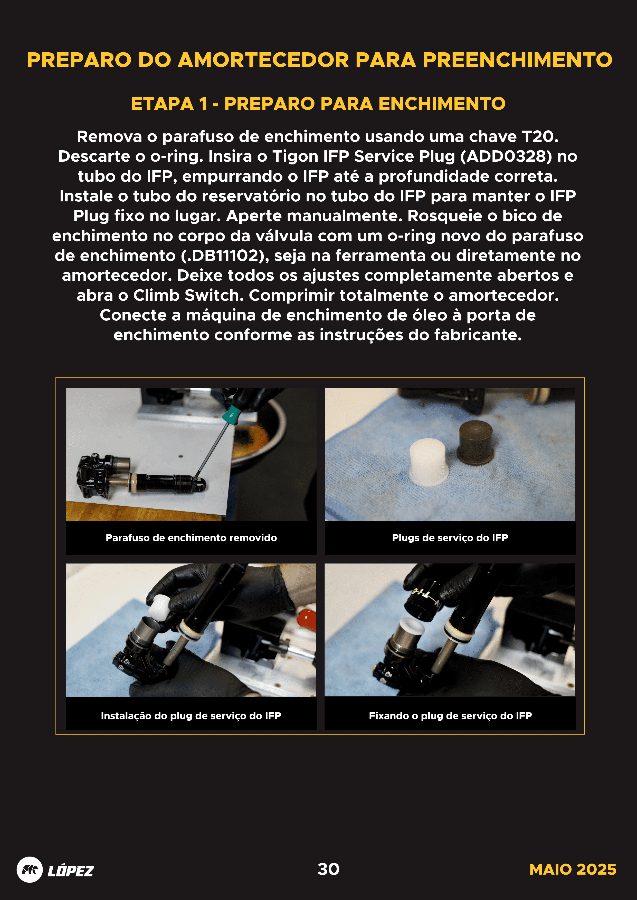 Manual de Instruções Completo - Tigon 100 & 200 Horas | Lopezbike