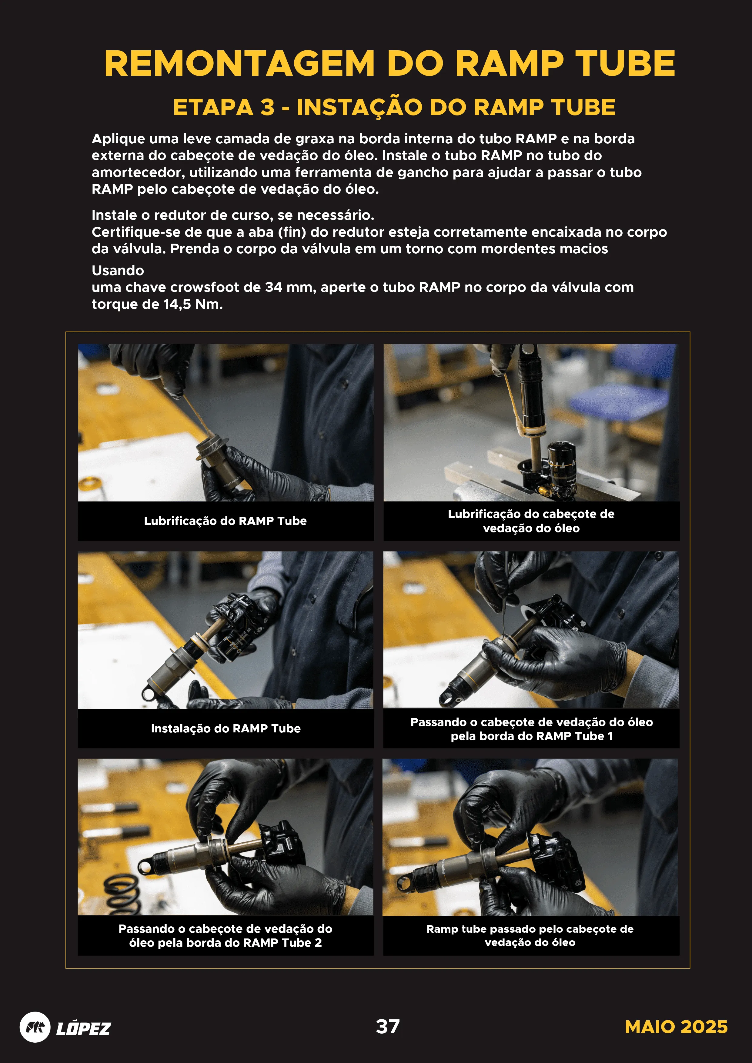 Manual de Instruções Completo - Tigon 100 & 200 Horas | Lopezbike