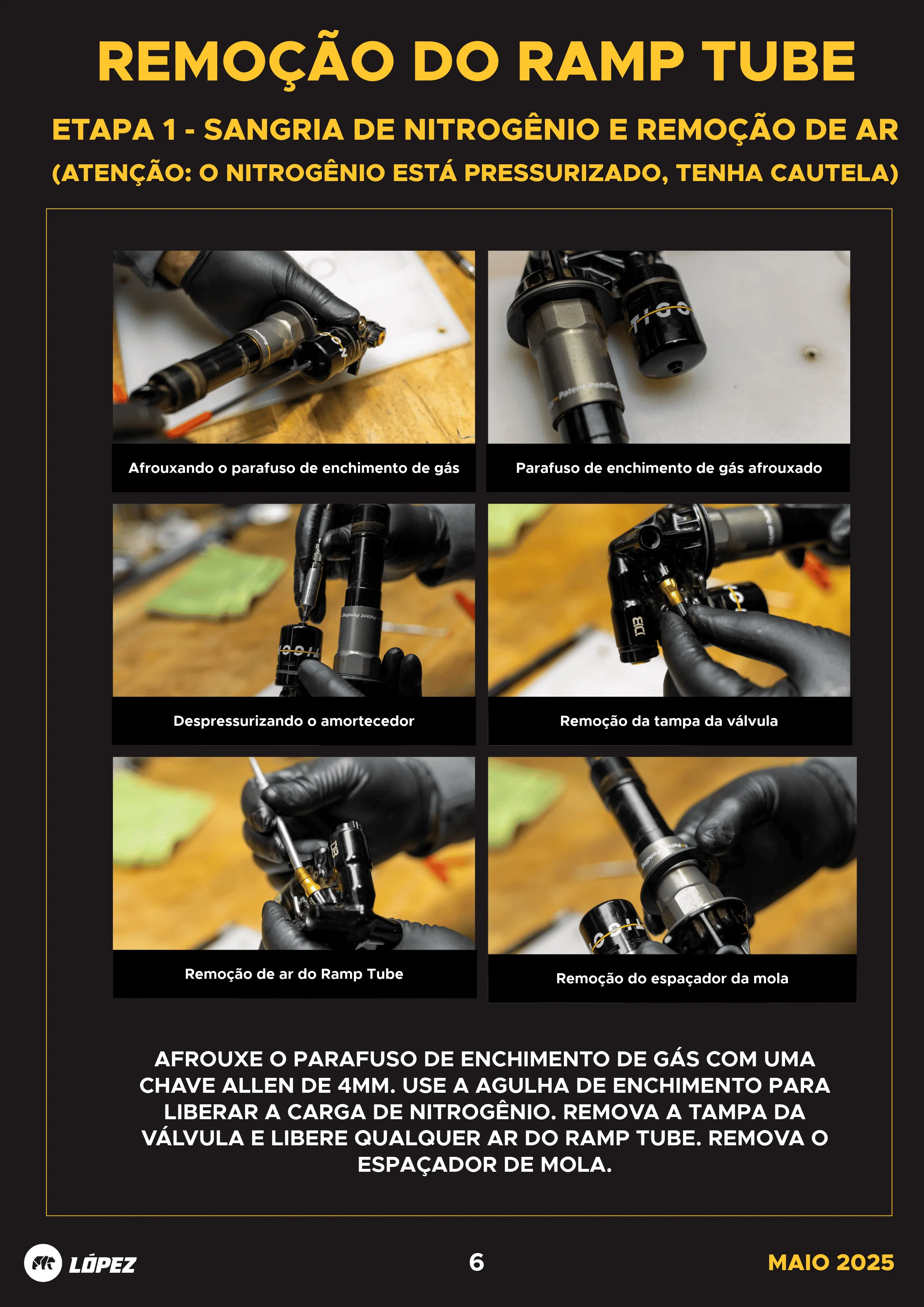 Manual de Instruções Completo - Tigon 100 & 200 Horas | Lopezbike