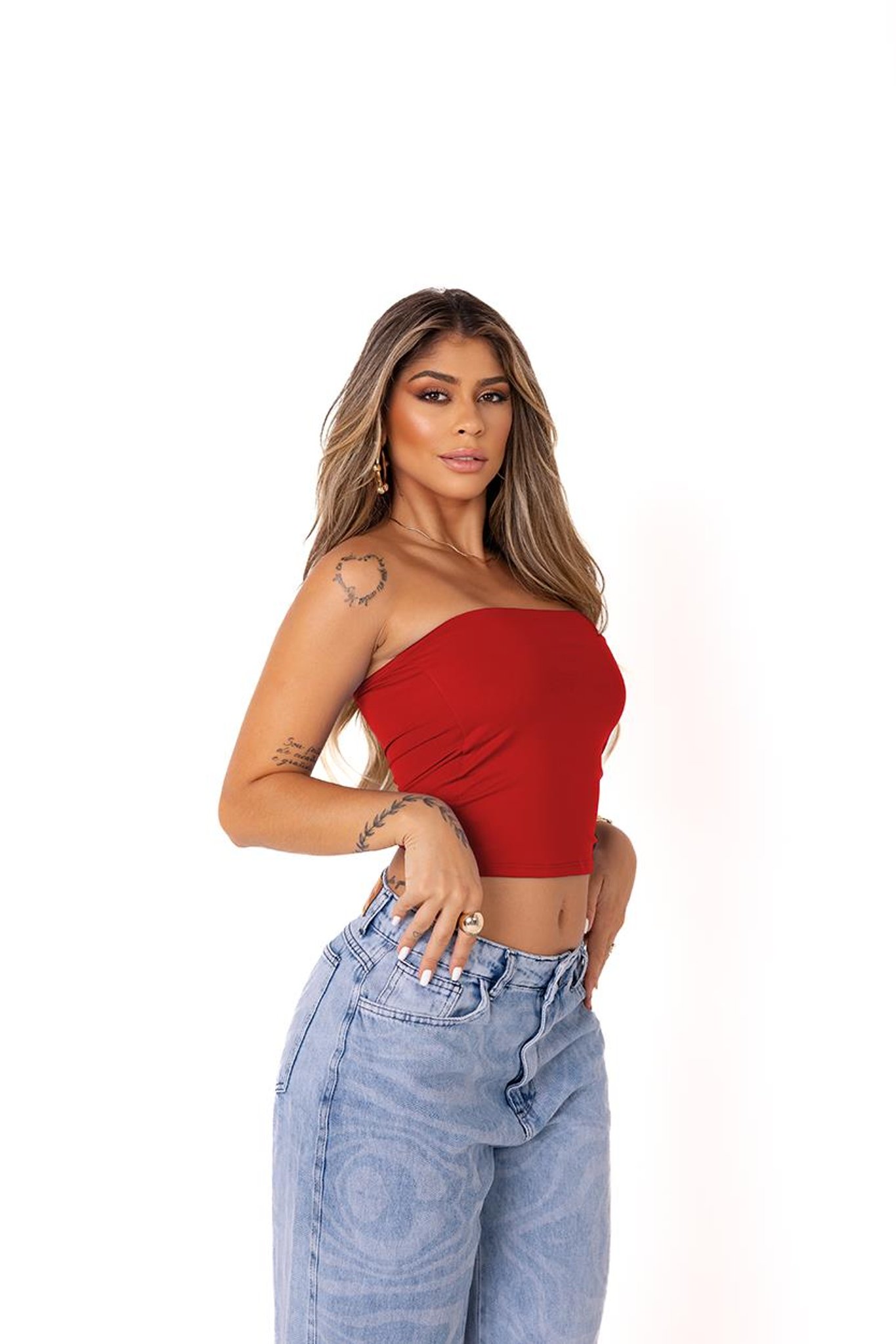 Top Faixa Tube Poliamida | ZÁFIRA | Moda Gringa Atacado