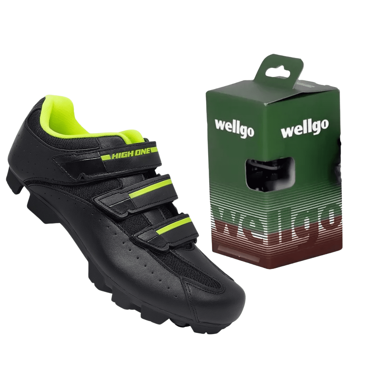 SAPATILHA MTB COBOK HIGH ONE + PEDAL CLIP WELGO | Fraga Bike Shop