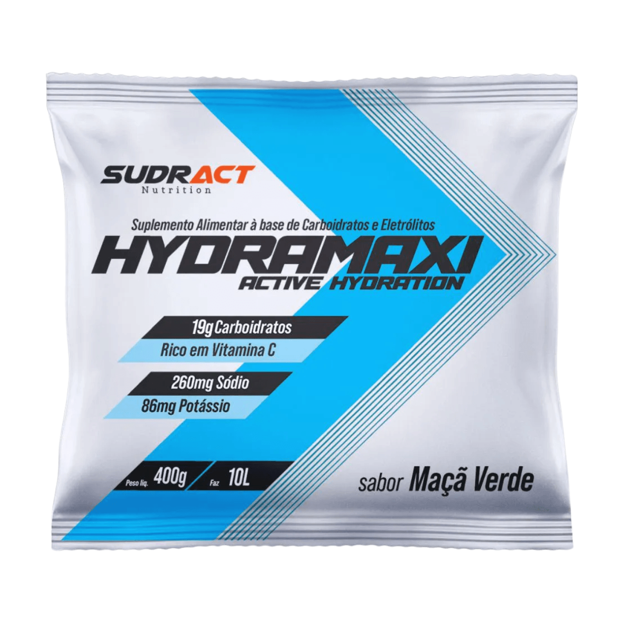 SACHÊ 400G (UNIDADE) - SUDRACT ISOTÔNICO HYDRAMAXI - MAÇA VERDE | Fraga ...