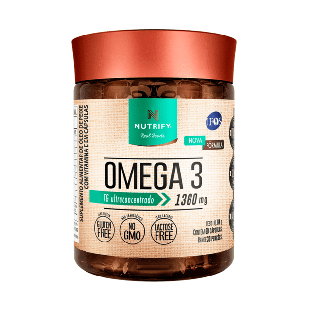 Ômega 3 TG Ultra Concentrado Nutrify 120 Cápsulas | Camu Verde