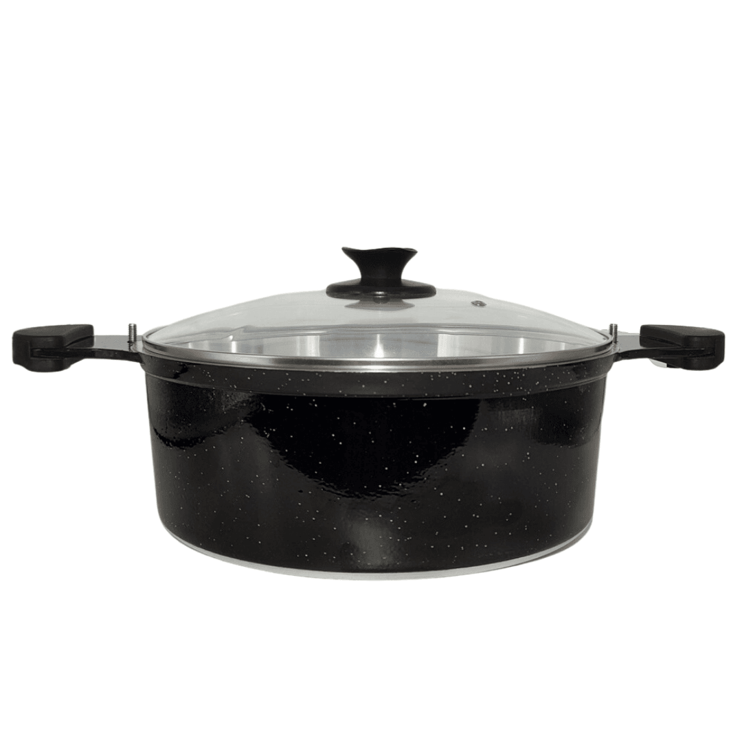 Panela Alumínio Fundido Avulsa 30cm 6L C/Tampa | Panela Doce Vida
