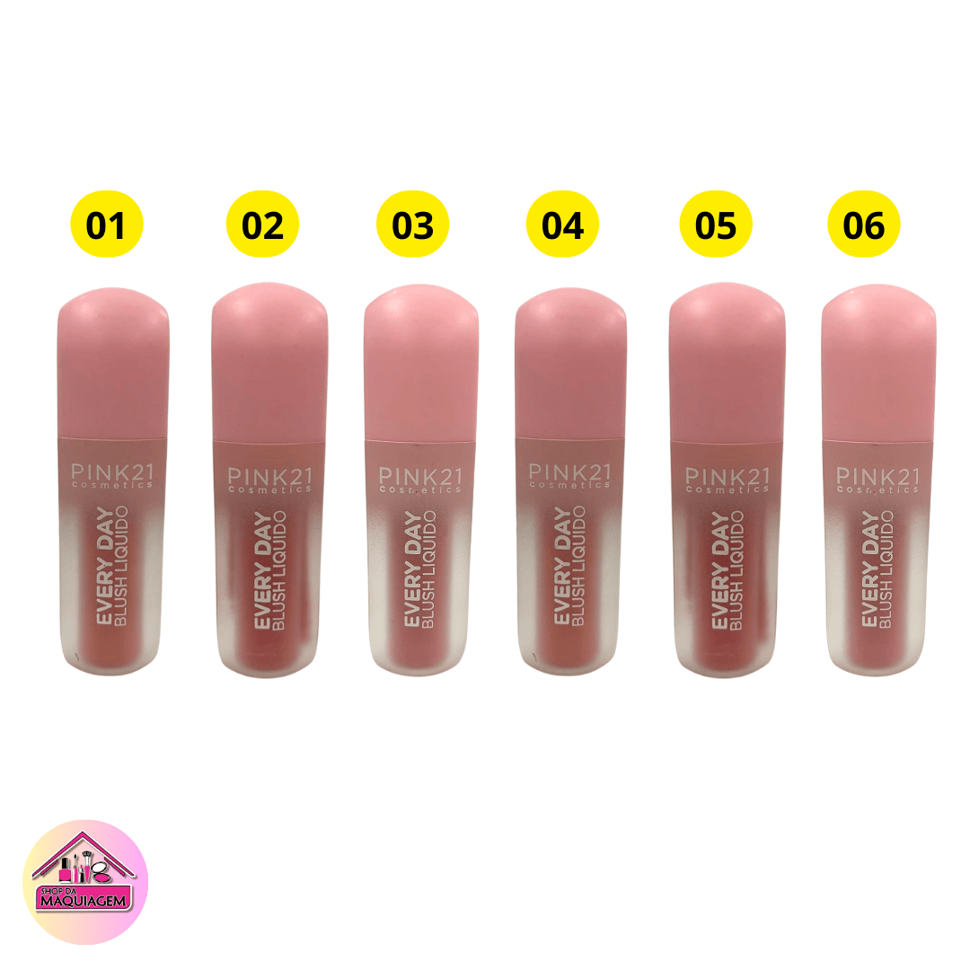 BLUSH LIQUIDO EVERY DAY PINK 21 _UND | SHOP DA MAQUIAGEM