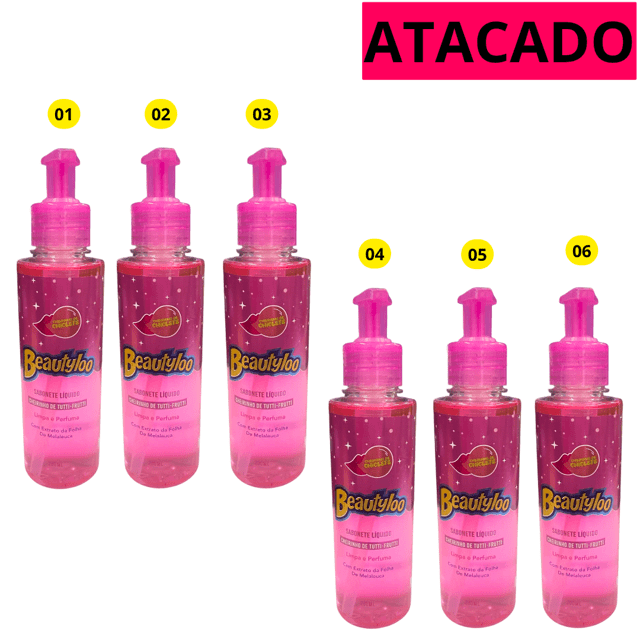 SABONETE LIQUIDO FACIAL TUTTI FRUTTI BEAUTYLOO 200ML _KIT 6UNDS | SHOP ...