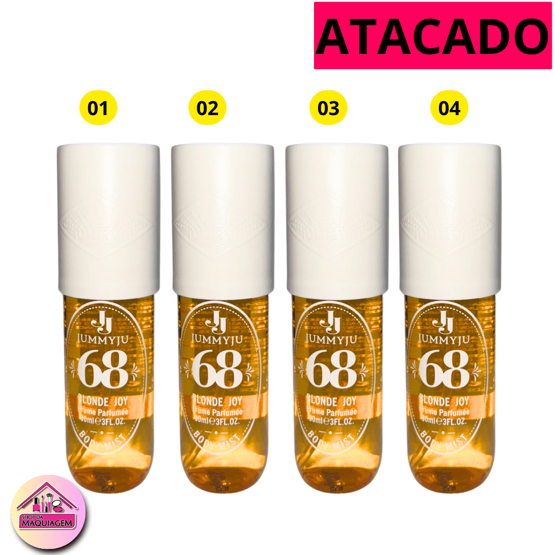 BODY SPLASH 68 BLOND JOY JUMMY JU 90ML _KIT 4UNDS | SHOP DA MAQUIAGEM