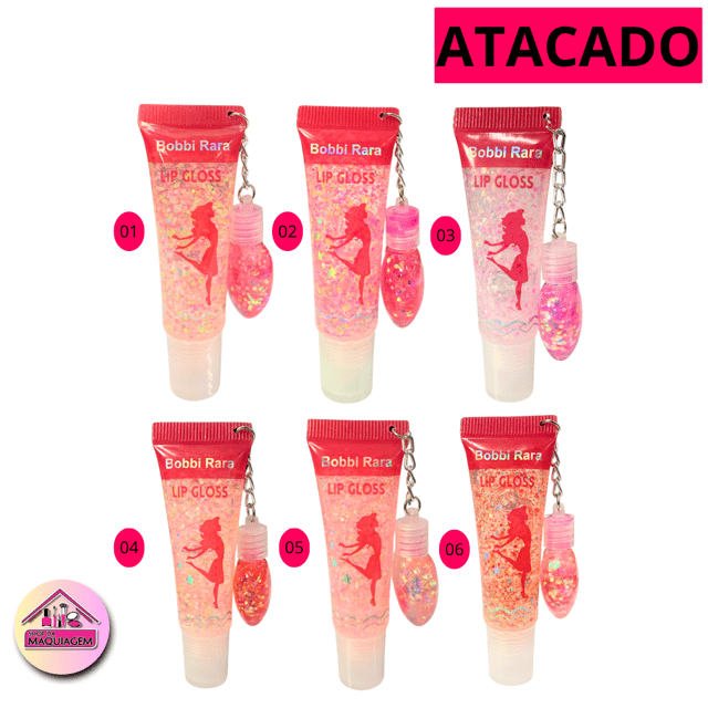 LIP GLOSS BOBBI RARA BATOM LABIAL E BRILHO LABIAL _KIT 6 UNDS | SHOP DA ...