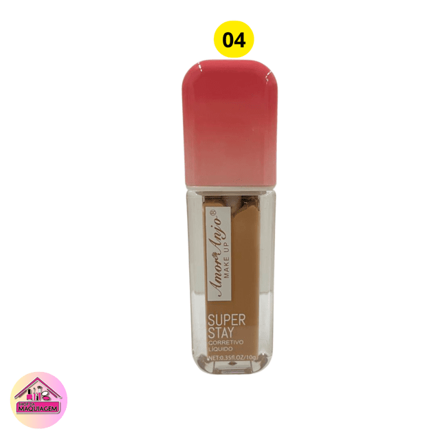 CORRETIVO FACIAL LIQUIDO SUPER STAY AMOR ANJO _KIT 6UNDS | SHOP DA ...