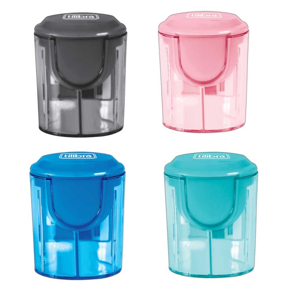 Apontador 2 furos com deposito AP01 Tilibra | CEREJA PAPER I Papelaria ...