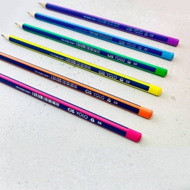 Lapis 2B Yolo Cis | CEREJA PAPER I Papelaria com toque de felicidade