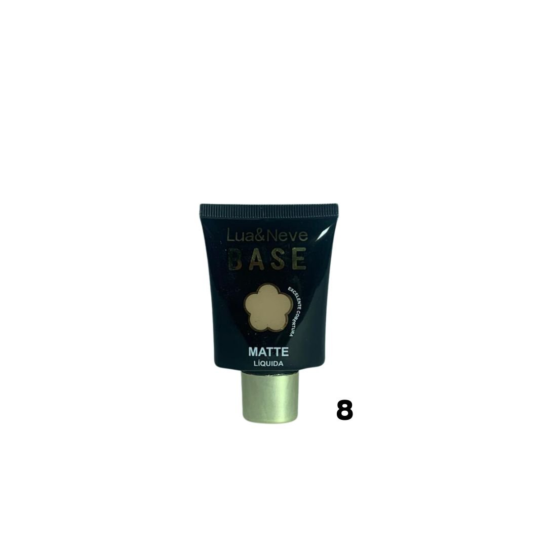 Base Matte Líquida - Lua e Neve | Bella Acto