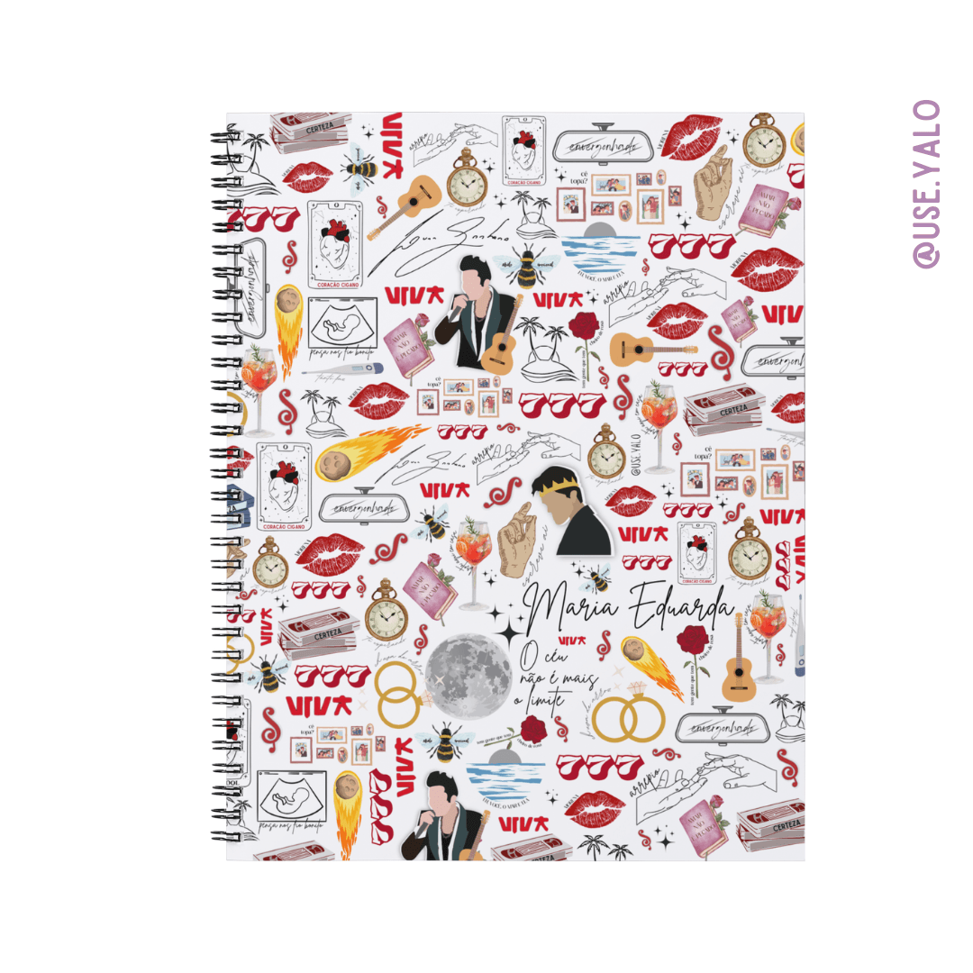 Caderno Luan Santana | USE.YALO