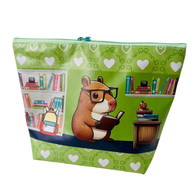 Painel Necessaire Trapézio Capivara 4 - NT56 | Artes da Tassi Painel Necessaire Trapézio Capivara 4 - NT56 | Artes da Tassi