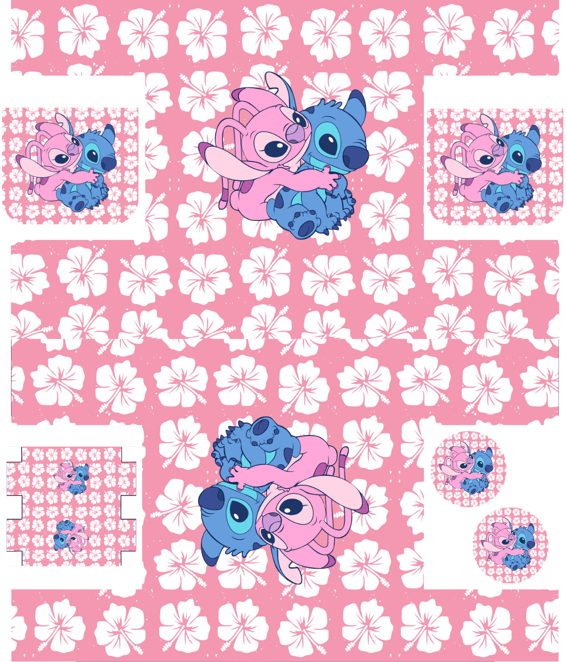 Painel Bolsa Térmica G Stitch 4 - TG18 | Artes da Tassi