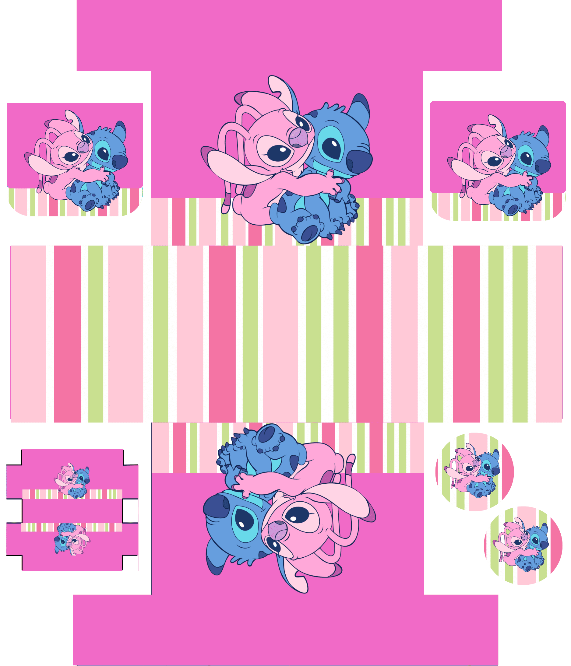 Painel Bolsa Térmica G Stitch 6 - TG20 | Artes da Tassi