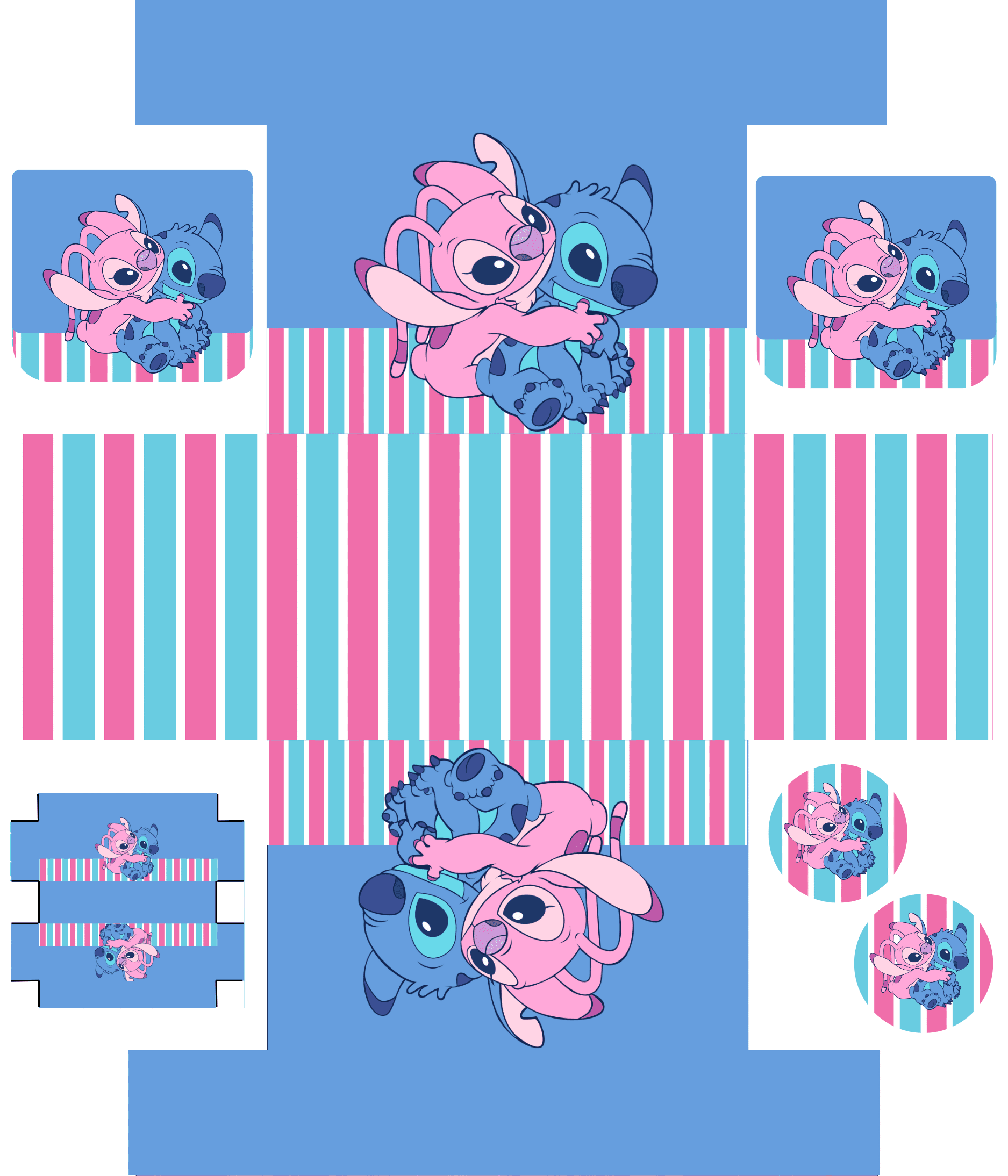 Painel Bolsa Térmica G Stitch 7 - TG21 | Artes da Tassi