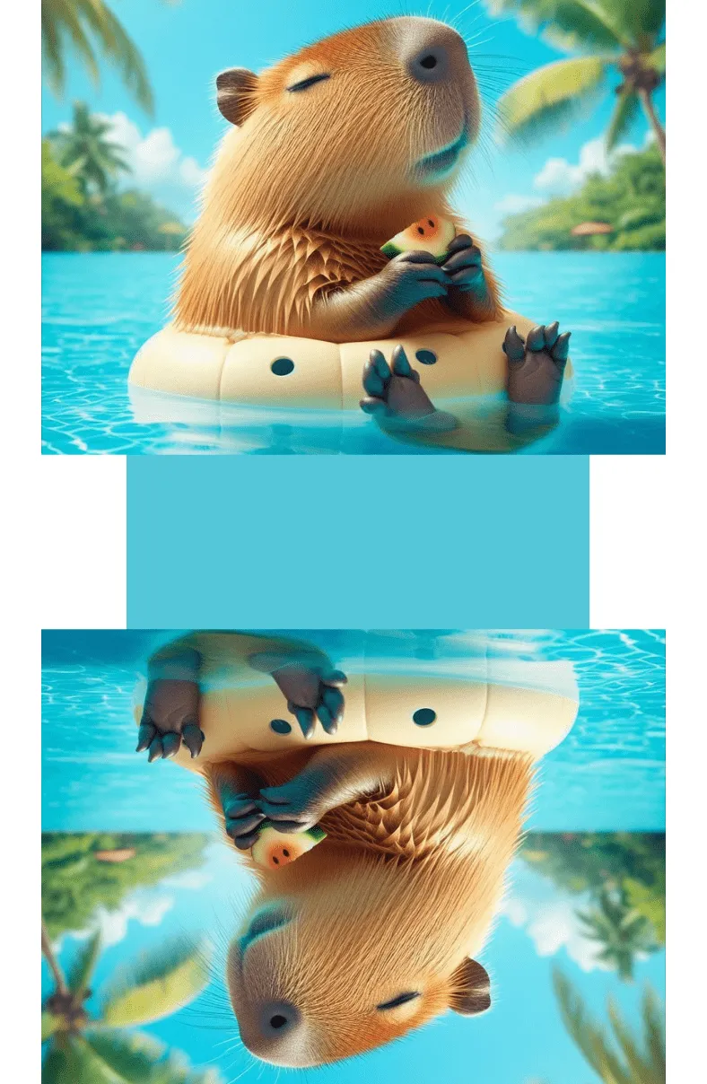Painel Necessaire Trapézio Capivara 4 - NT56 | Artes da Tassi Painel Necessaire Trapézio Capivara 4 - NT56 | Artes da Tassi