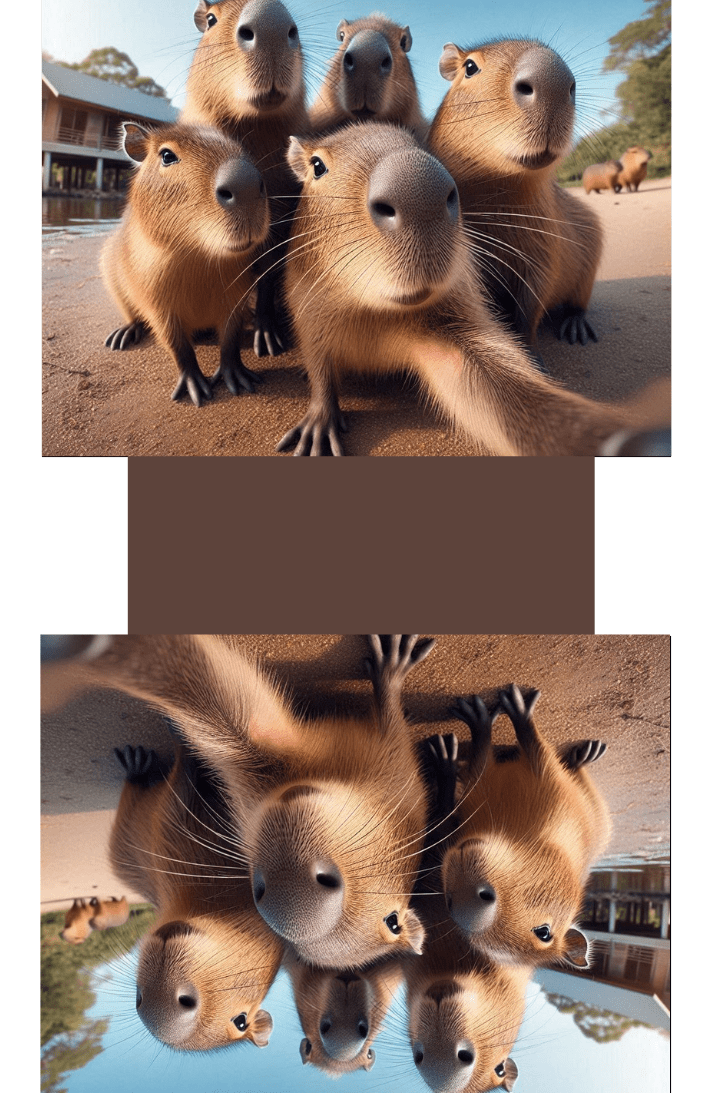 Painel Necessaire Trapézio Capivara 7 - NT59 | Artes da Tassi Painel Necessaire Trapézio Capivara 7 - NT59 | Artes da Tassi