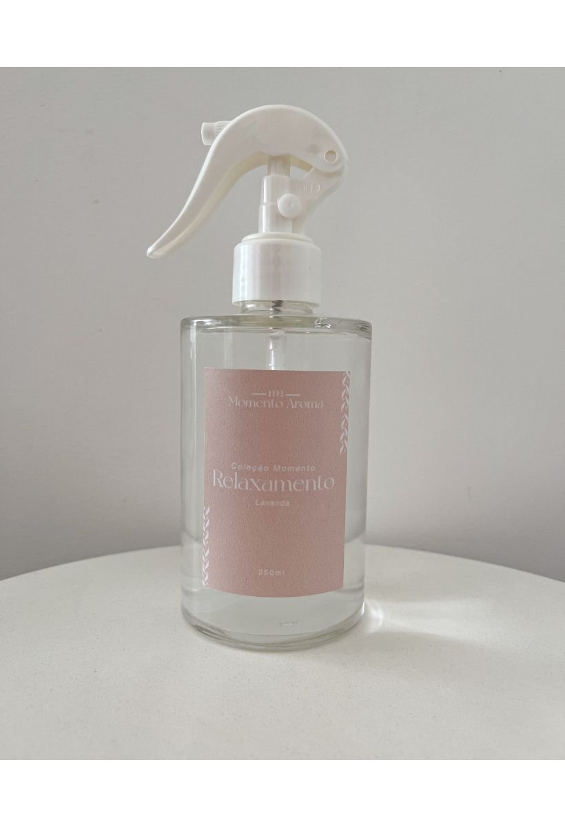 Home Spray Relaxamento 250ml | Aroma de Lavanda | Momento Aroma