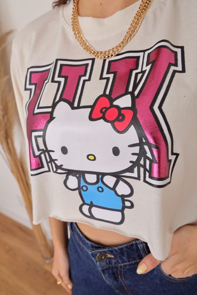 CROPPED HK HELLO KITTY | Nibrand