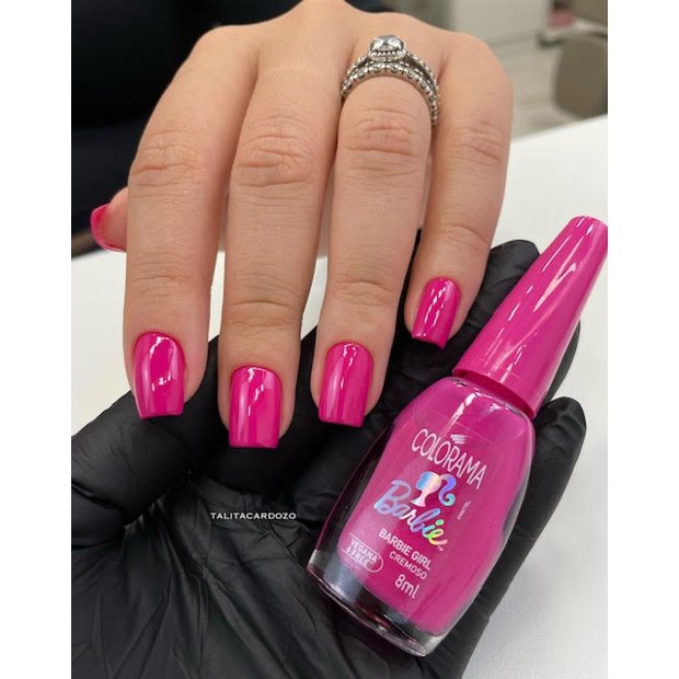 Esmalte Barbie Girl - Coleção Barbie 8ml - Colorama | Loja Talita Cardozo