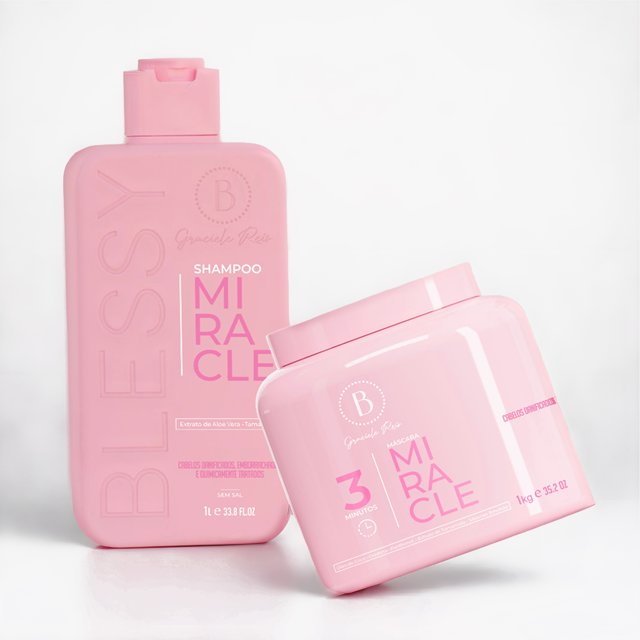Kit Miracle 3 Minutos - Profissional | Blessy Profissional
