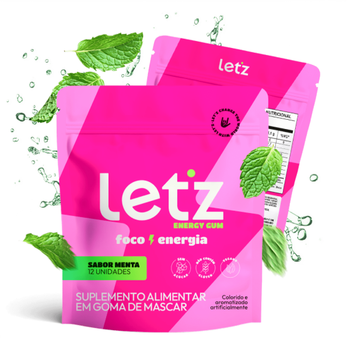 Let'z | Chiclete Energético
