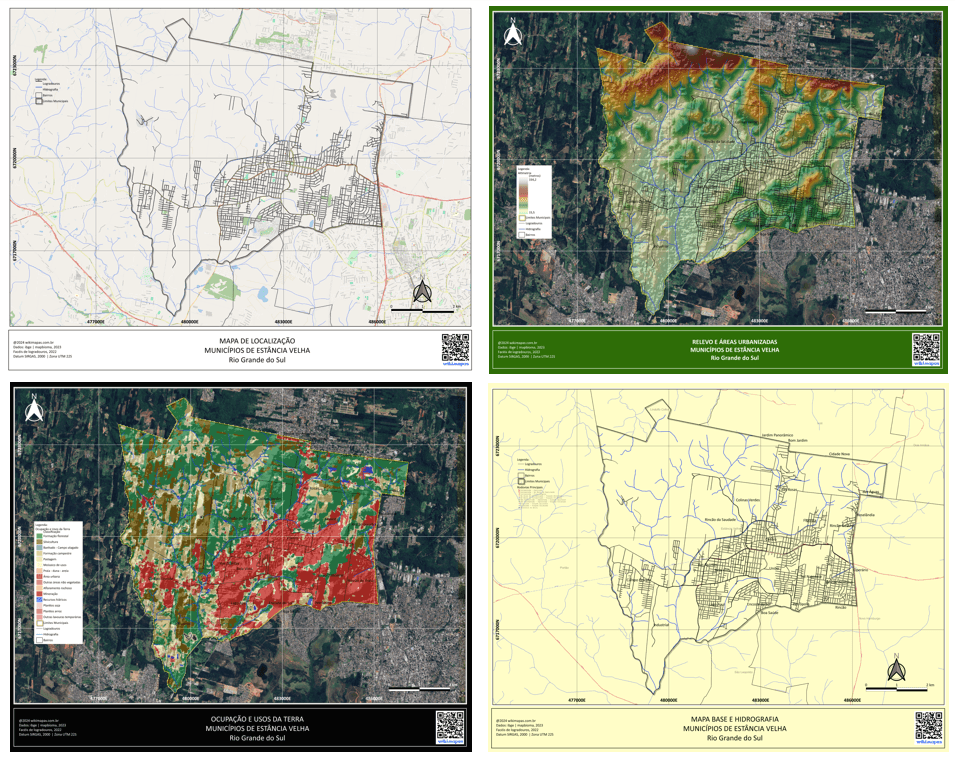 Wikimapas Elabora Mapas dos Municípios do Brasil para Estudos Em Sala ...