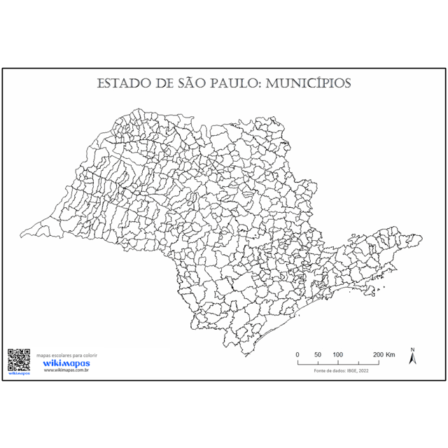 Mapas do Estado de São Paulo | Mesoregiões | Municípios | Região ...