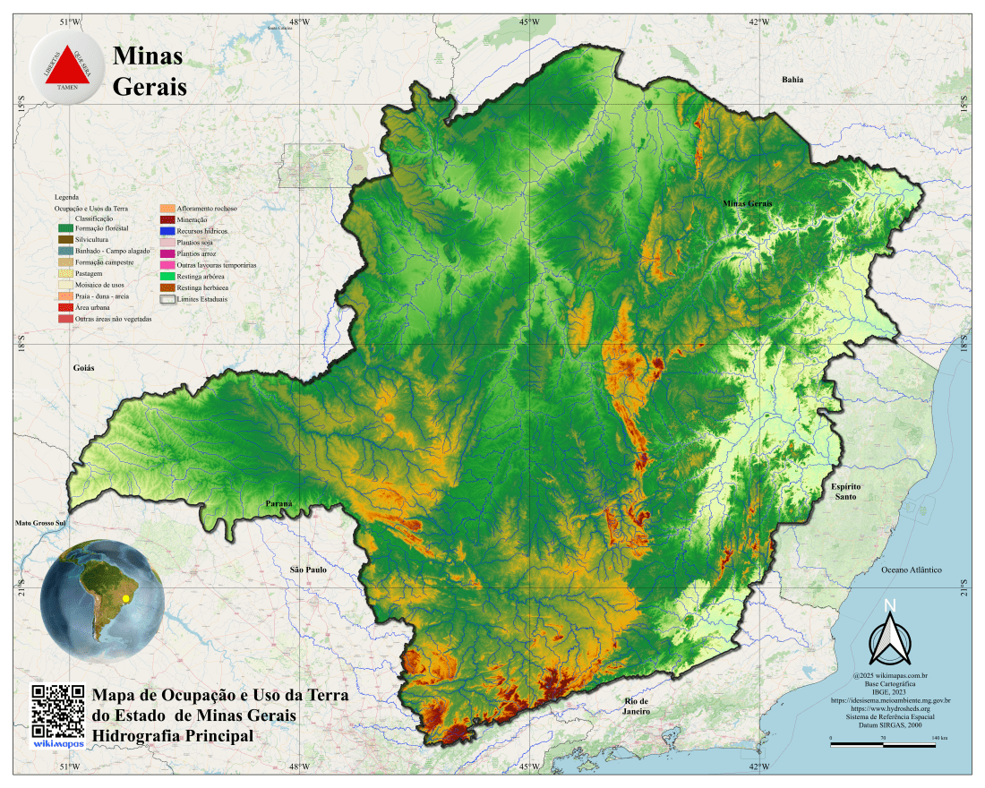 Mapas Escolares Especiais: Mapas Hipsométricos e da Hidrografia de ...