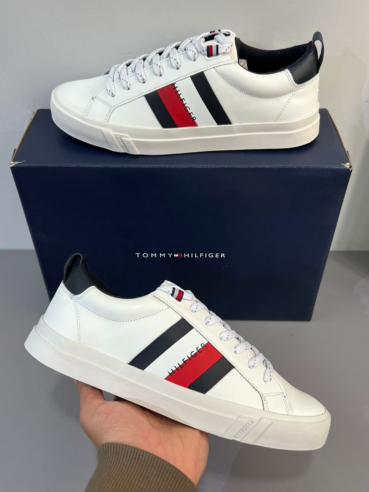 Tênis Tommy Hilfiger Dino Branco | Soluxocaps