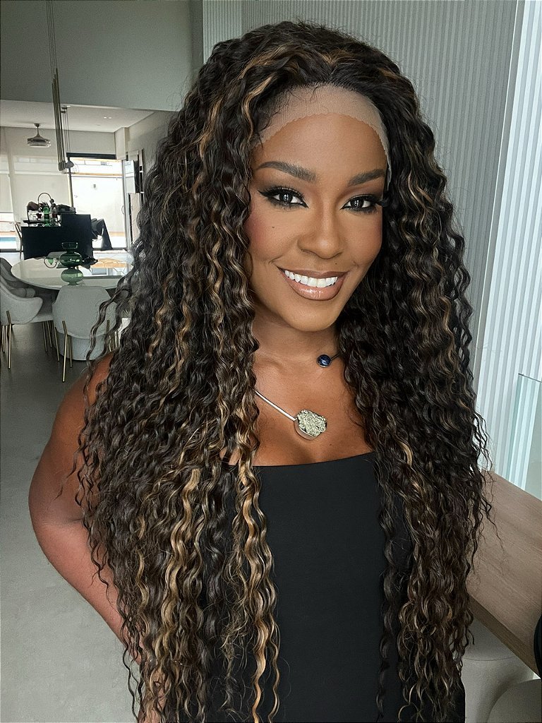 Lace Front Bio Fibra Ella (Kama) cor 4/27 | ITWIGS