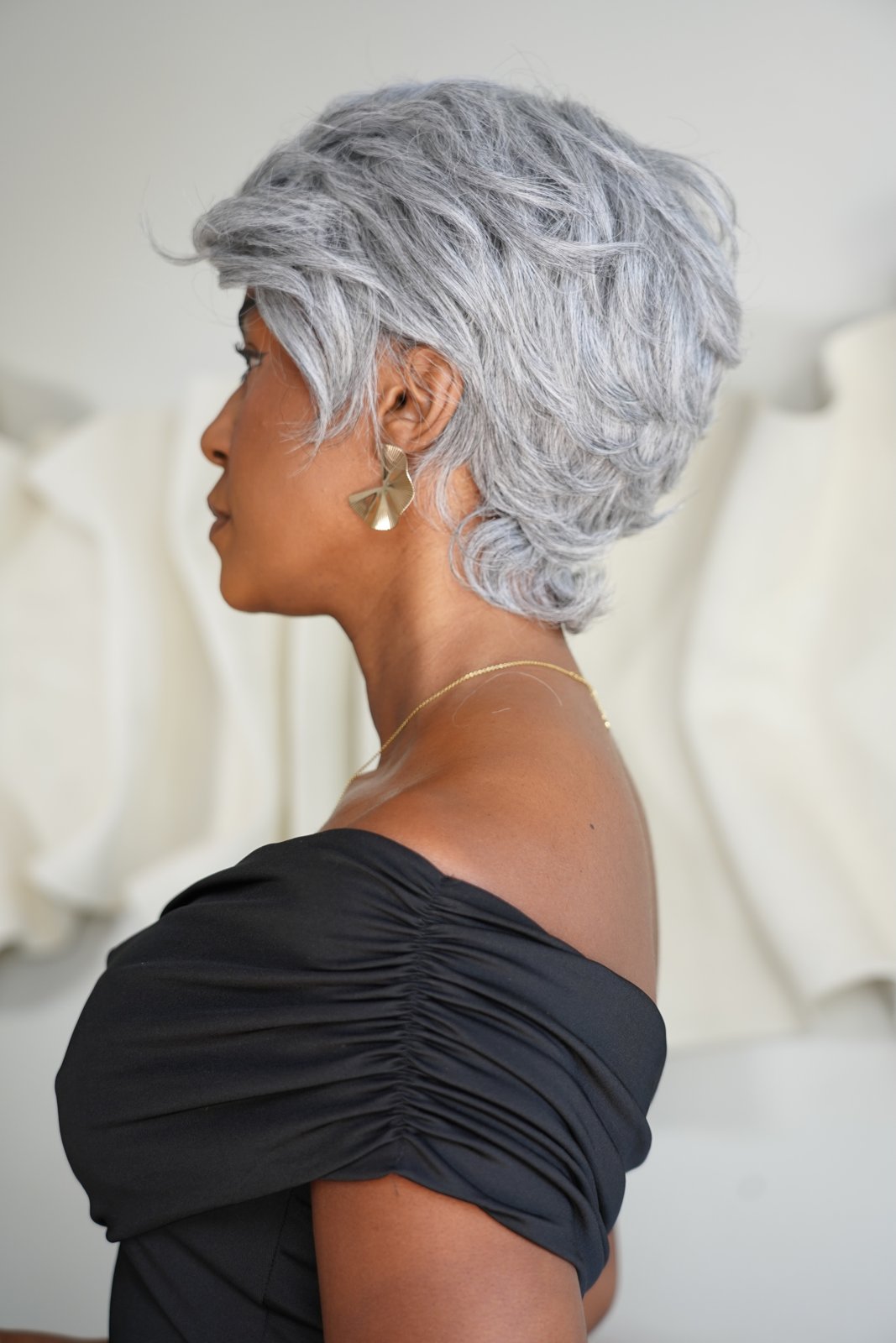 Wig Célia cor Grey - Coleção Gênesis | ITWIGS