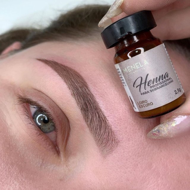 Henna Profissional para Sobrancelhas Menela - Escolha Sua Cor | Menela ...