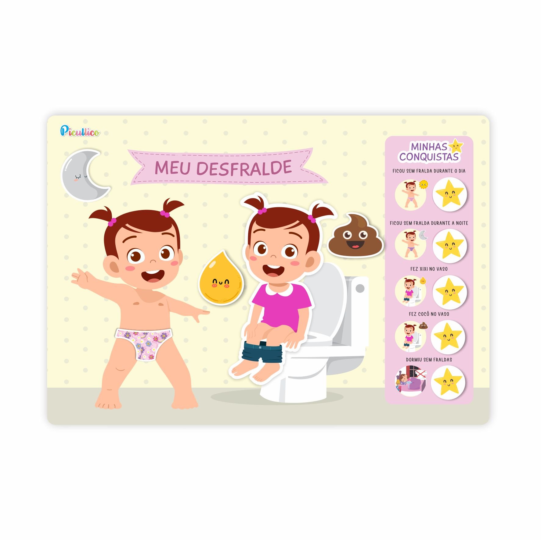 Quadro Desfralde Interativo | Picullico