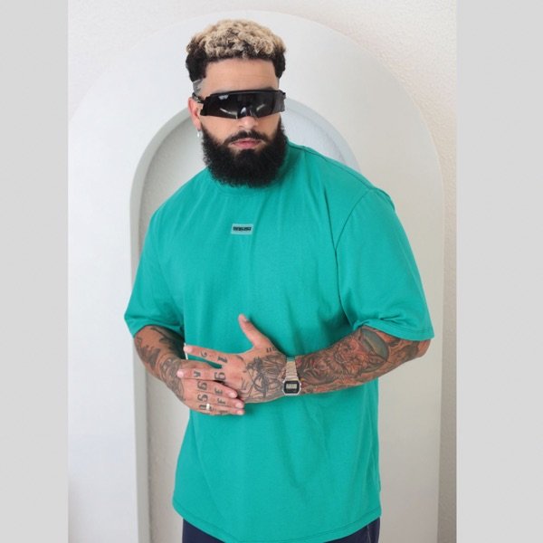 Camiseta Mafiusu Oversized Azul claro | Mandrake94