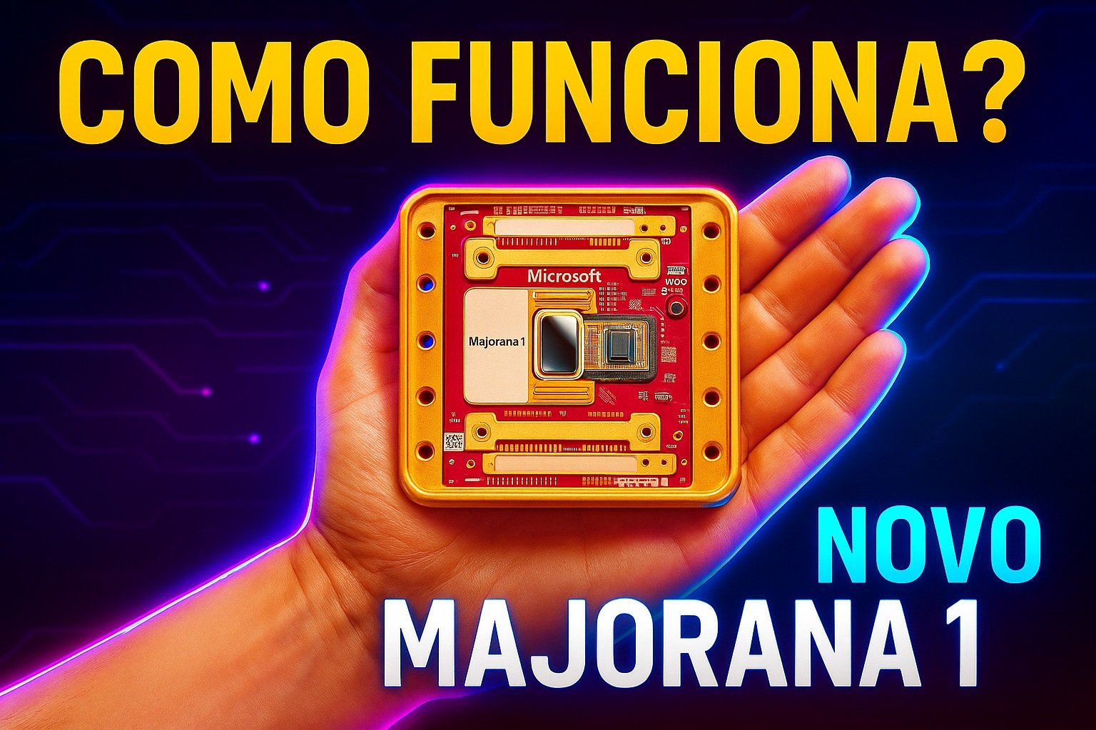 Como funciona o novo Majorana 1 da Microsoft | elite computadores