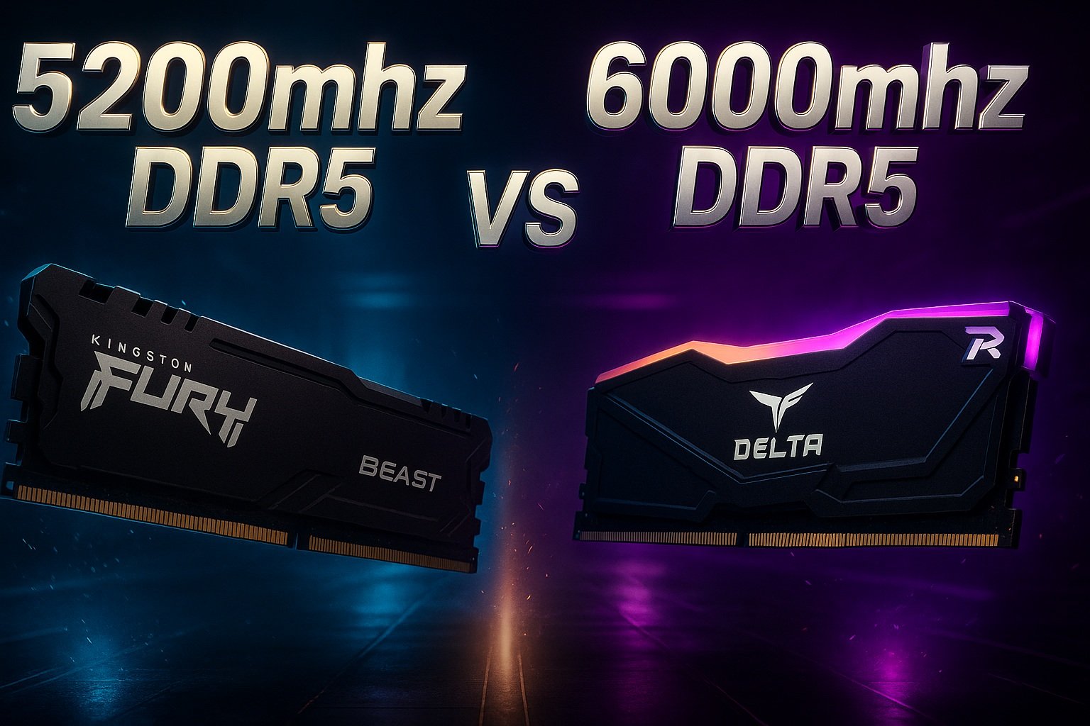 DDR5 5200MHz vs 6000MHz: Quanto isso impacta seu desempenho real em ...