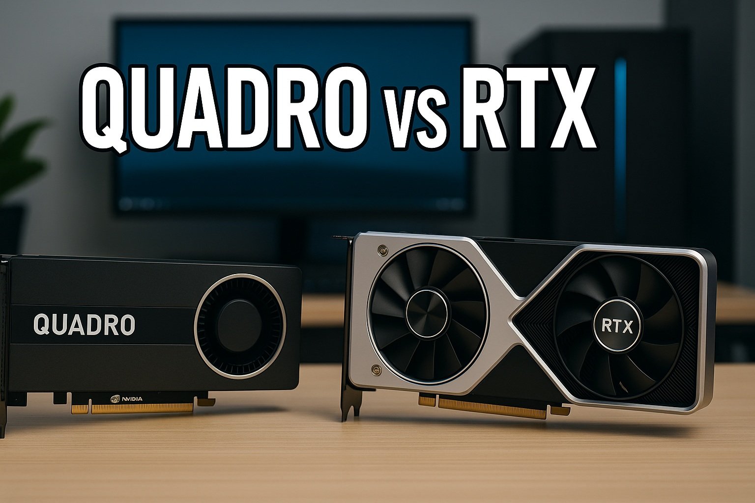 Nvidia Quadro vs RTX: quais diferenças para uso profissional em 2025 ...