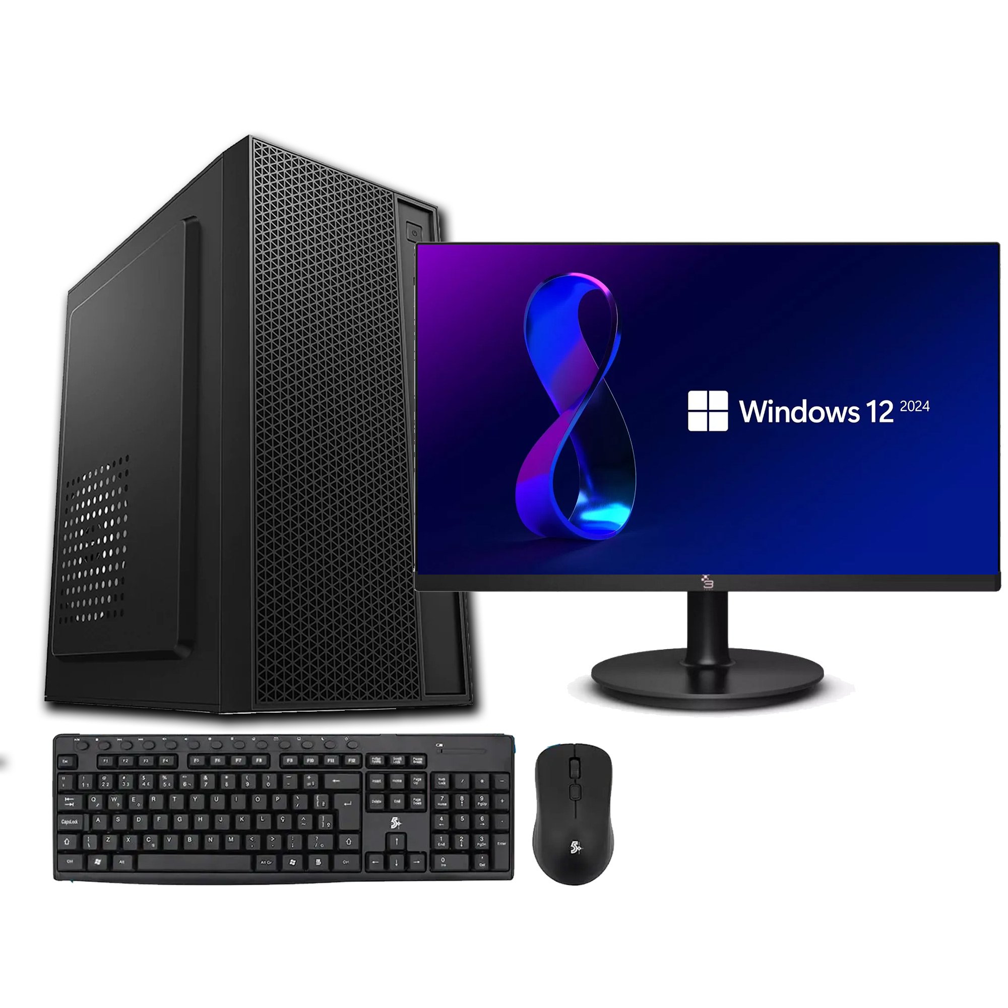 Computador Completo Intel Office I5, 8GB DDR3, Monitor 19' Full HD, Kit ...