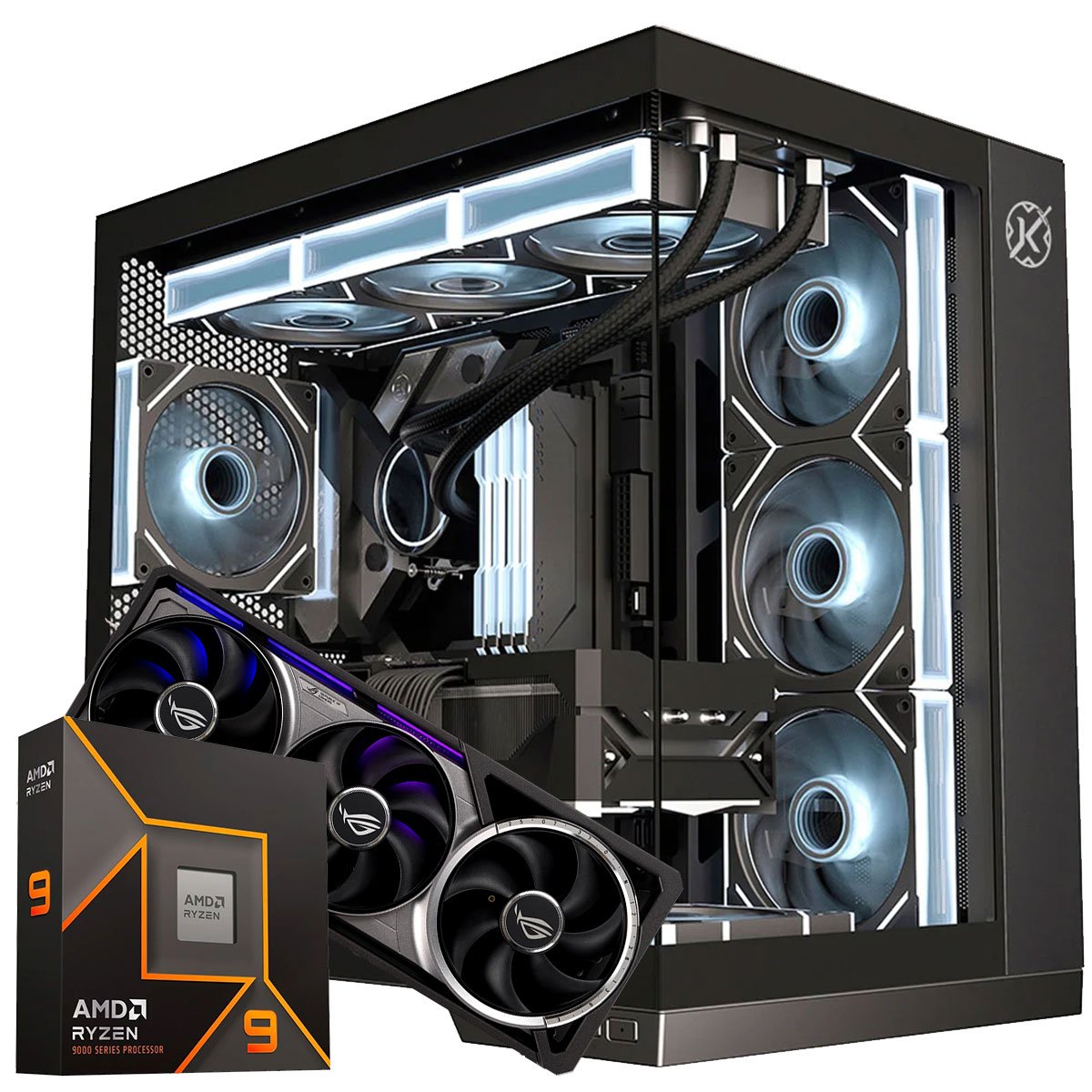Computador Workstation para Unreal Engine 5 Ryzen 9 9950X, RTX 5090 ...