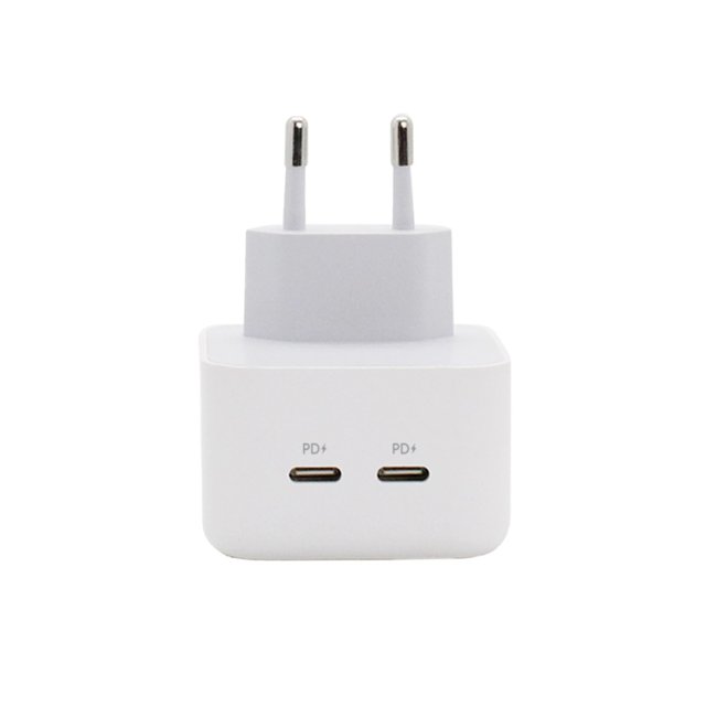 Adaptador de parede com 2 saídas USB-C PD 35W - iWill | iSafe TechStore