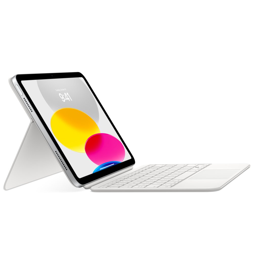 Teclado Magic Keyboard Folio para iPad (10ª geração) - Branco | iSafe ...