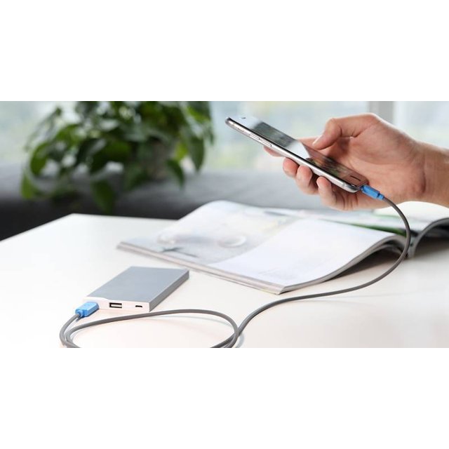 Cabo Rock Space Type-C para Lightning 2.0A 100cm - Cinza e Preto ...