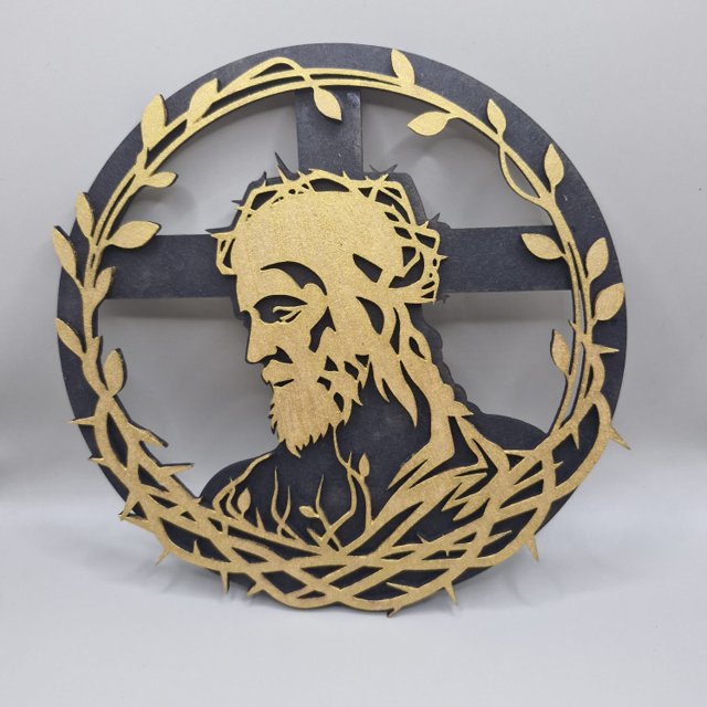 Jesus com Coroa de Espinhos | Lotusacessórios