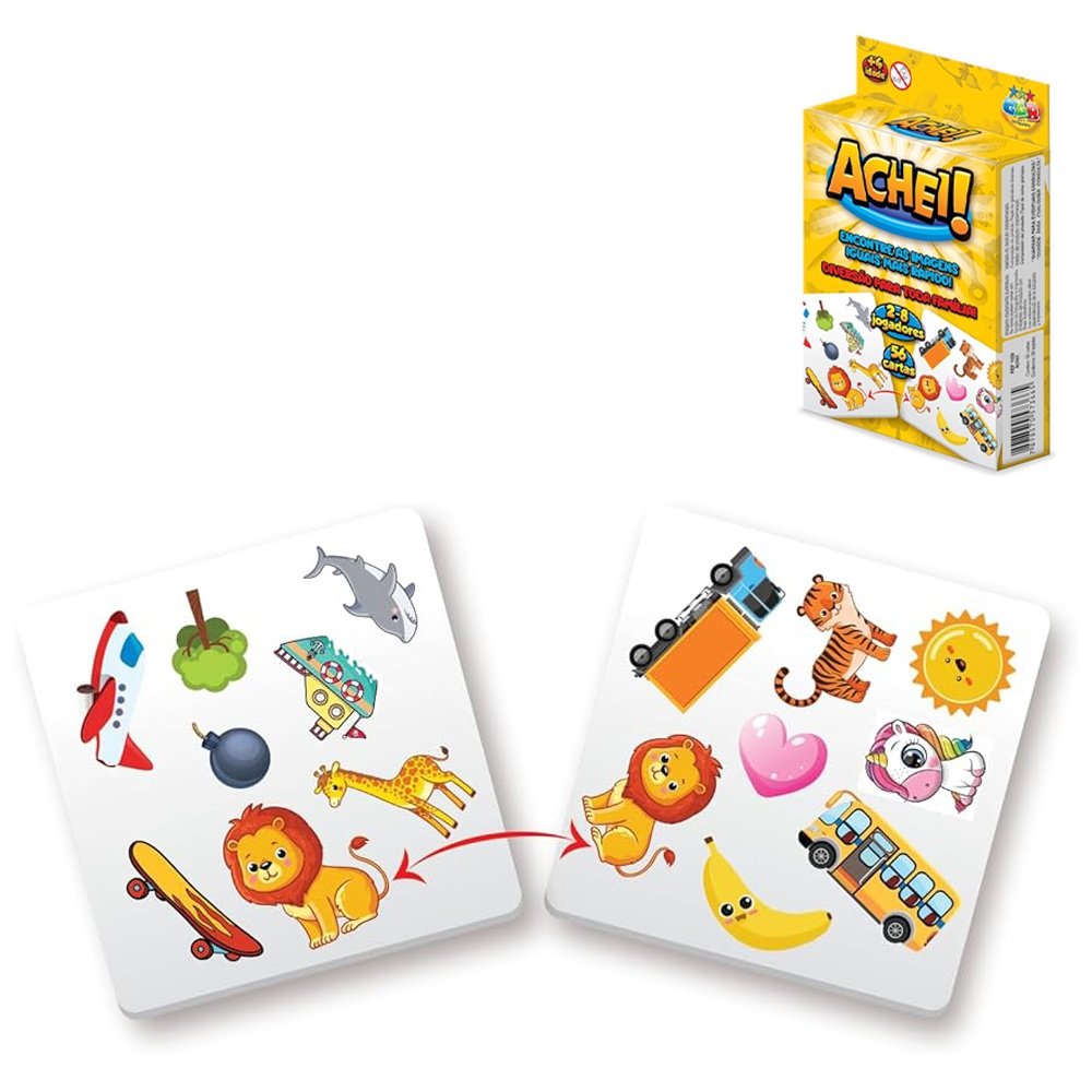 Jogo achei - 56 cartas | Fonolaserstore
